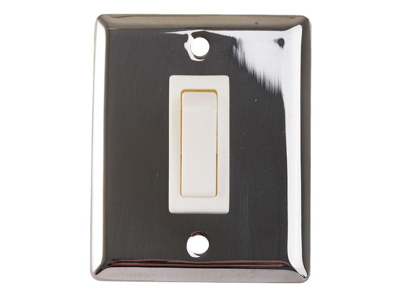 Buy Stainless Steel Wall Light Switch 1 Way online at Marine-Deals.co.nz