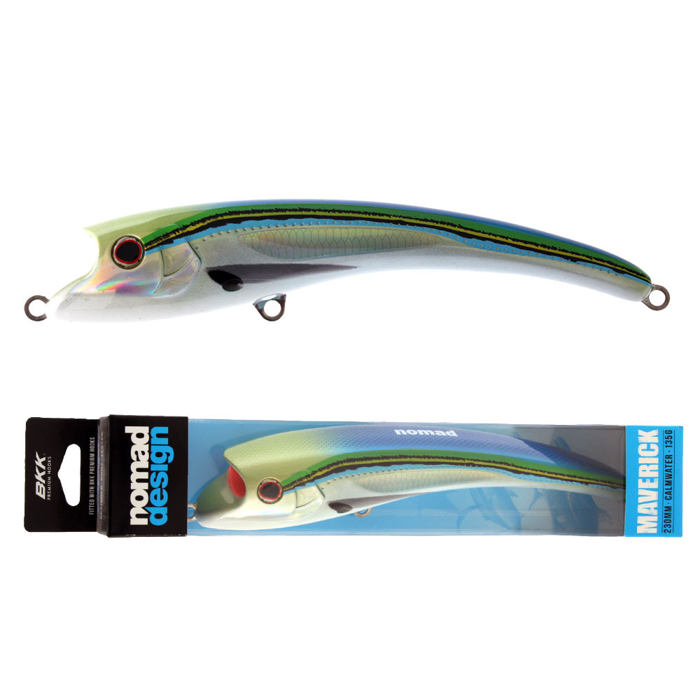 Buy Nomad Design Maverick Topwater Lure 230mm 135g Fusilier online at ...