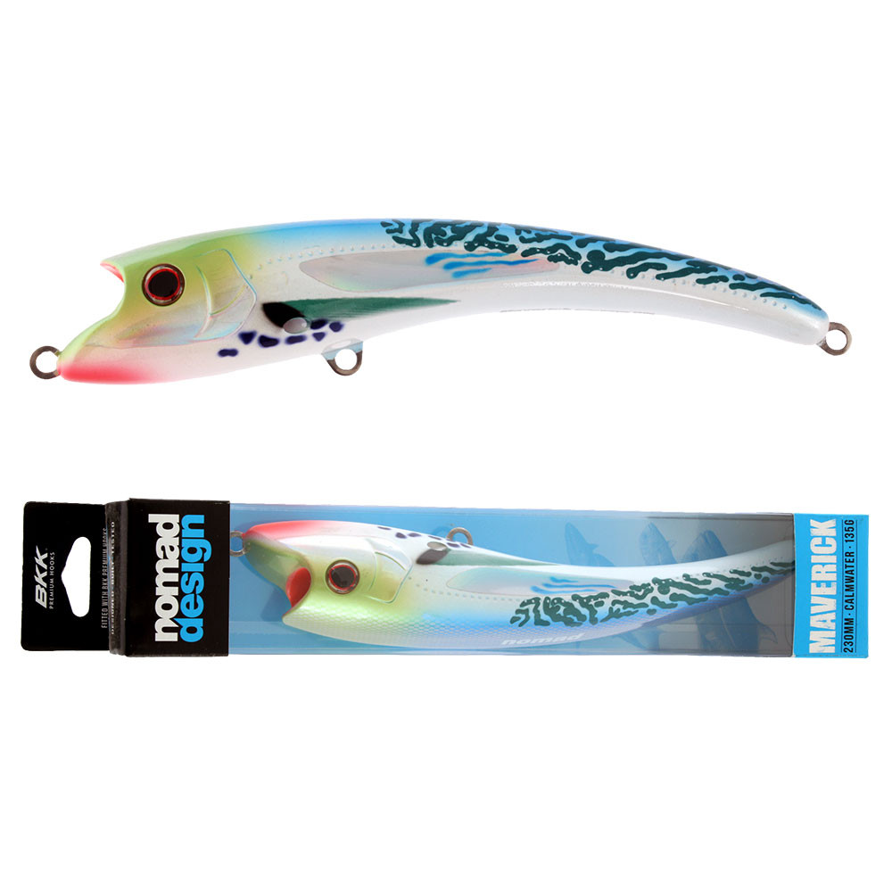 Buy Nomad Design Maverick Topwater Lure 230mm 135g Mack Tuna online at ...