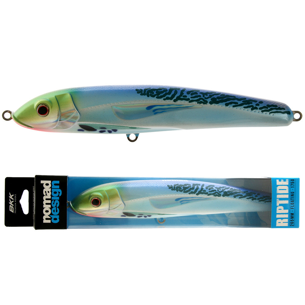 Buy Nomad Design Riptide Floating Stickbait Lure 265mm Mack Tuna online ...