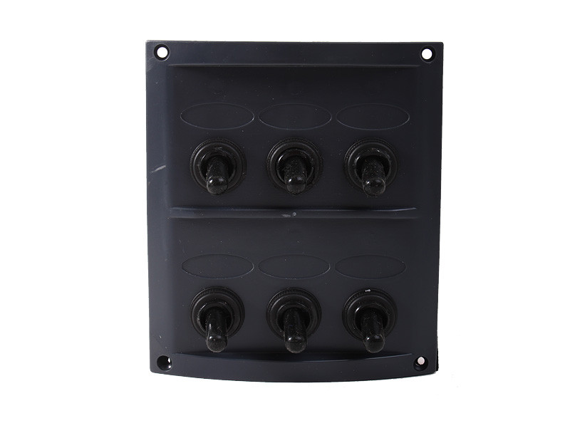 Buy Splashproof 6-Way Switch Panel online at Marine-Deals.co.nz