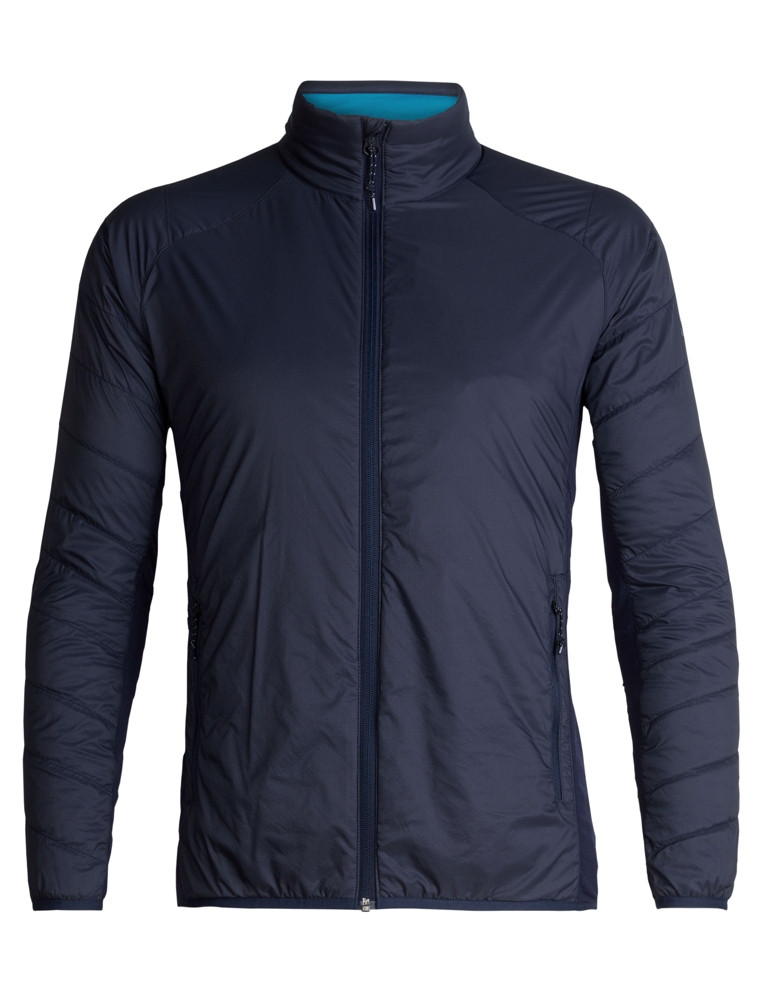 Buy Icebreaker Mens MerinoLOFT Hyperia Lite Hybrid Jacket Midnight Navy ...