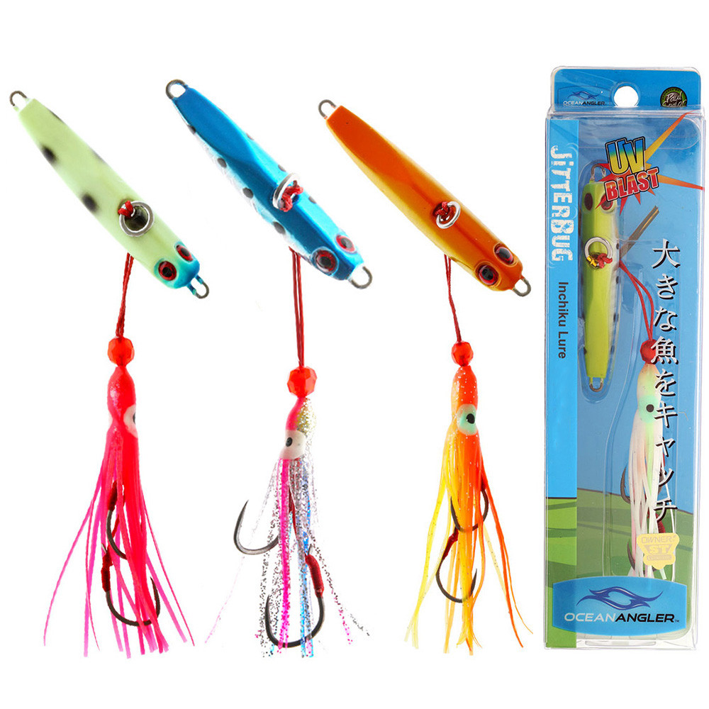 Buy Ocean Angler Jitterbug Inchiku Lure 80g online at Marine-Deals.co.nz