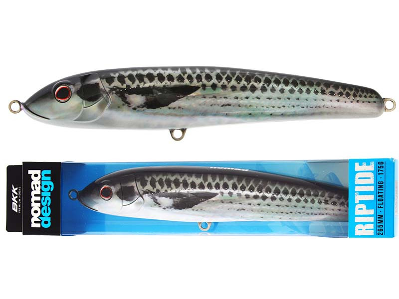 Buy Nomad Design Riptide Floating Stickbait Lure 265mm Packaged Mullet ...
