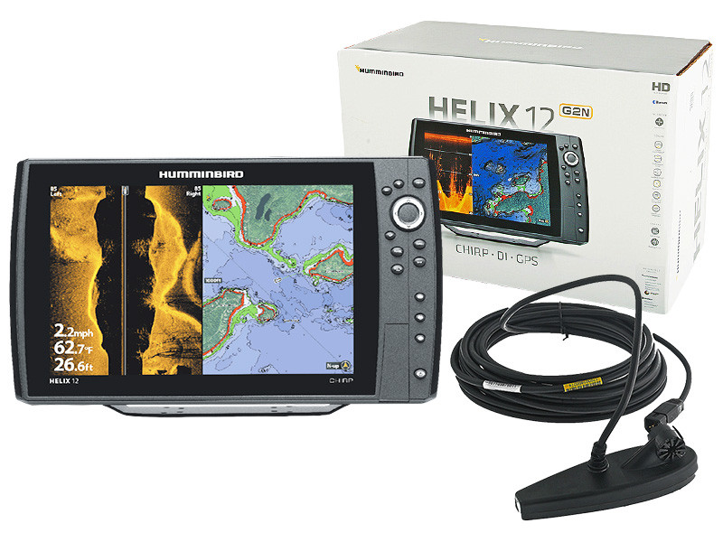 Buy Humminbird Helix 12 CHIRP DI G2N GPS/Fishfinder online at Marine ...