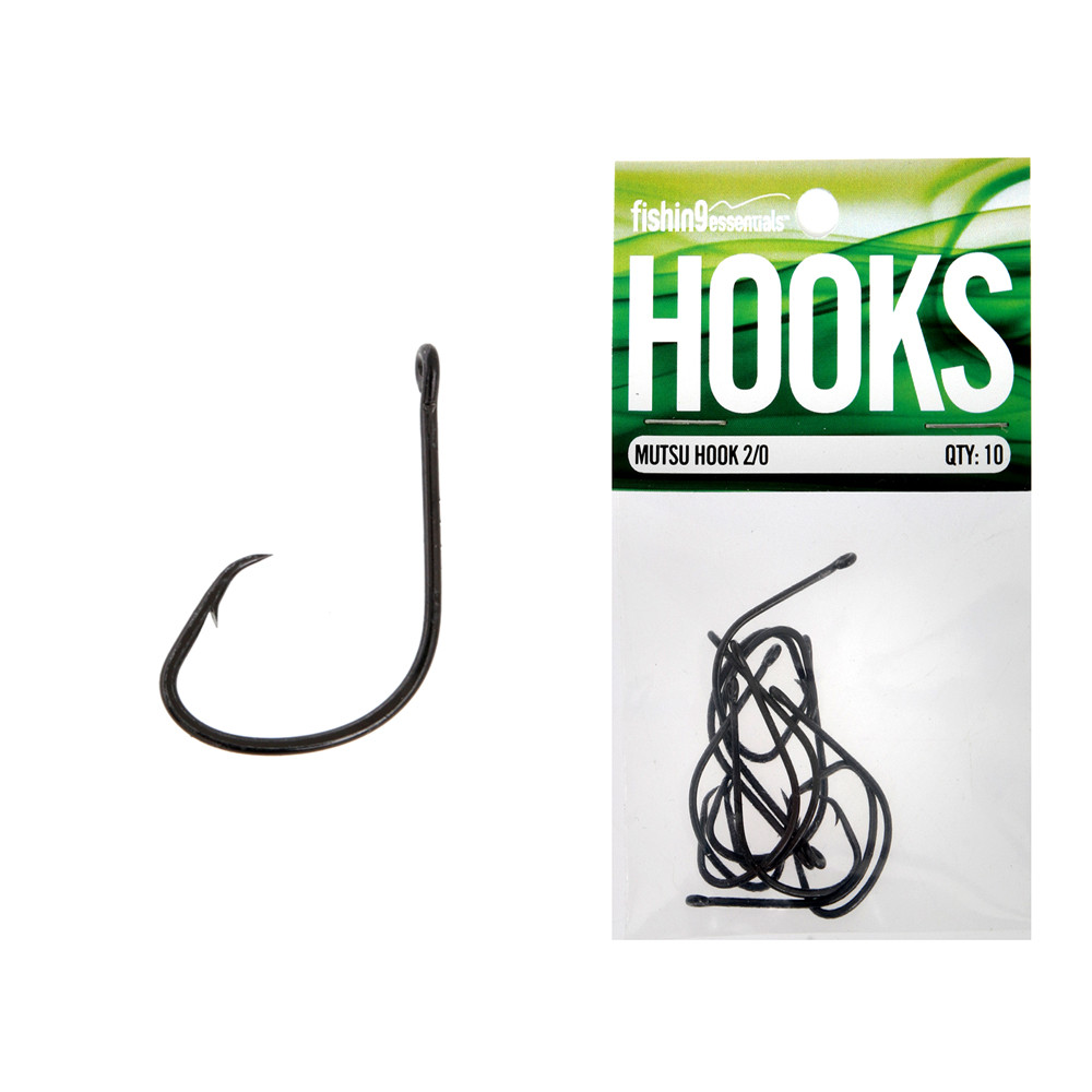 Buy Fishing Essentials Mutsu Tarakihi Hooks 2/0 Qty 10 online at Marine ...