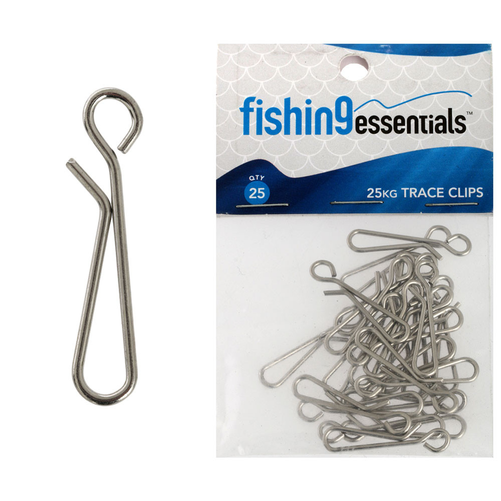 Buy Fishing Essentials Trace Bait Clips 25kg Qty 25 online at Marine ...