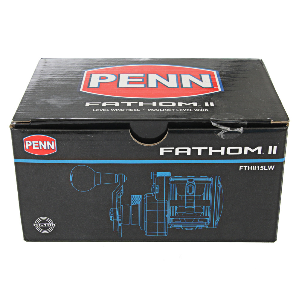 Buy PENN Fathom II 15 Level Wind Overhead Reel online at Marine-Deals.co.nz