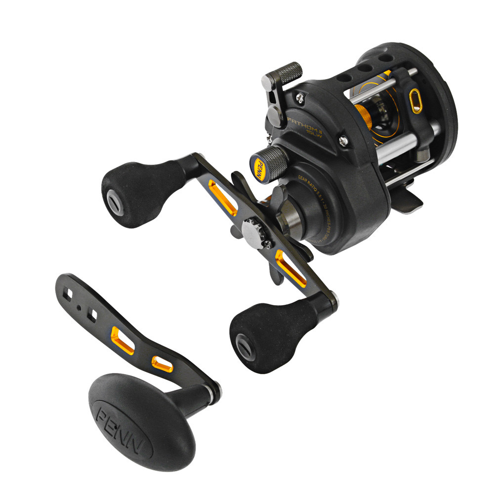 Buy PENN Fathom II 15 Level Wind Overhead Reel online at Marine-Deals.co.nz