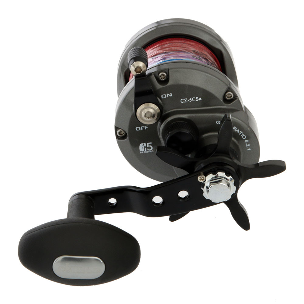 Buy Okuma Cortez CZ-5CS Star Drag Overhead Reel with 30lb Braid online ...