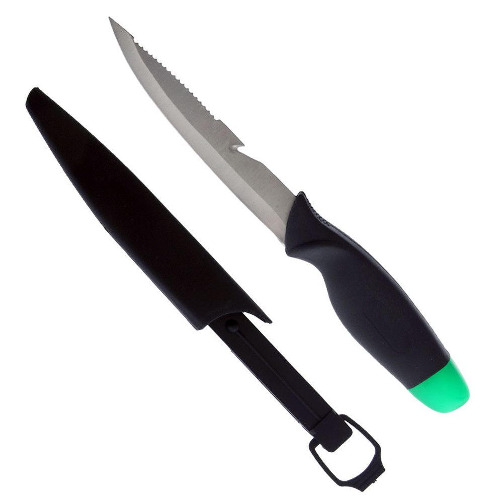 Buy Holiday Floating Bait Knife with Sheath online at Marine-Deals.co.nz