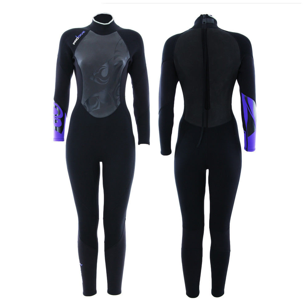 Pro-Dive Womens Steamer Wetsuit 3mm Purple Size 8 - Steamer - Wetsuits ...