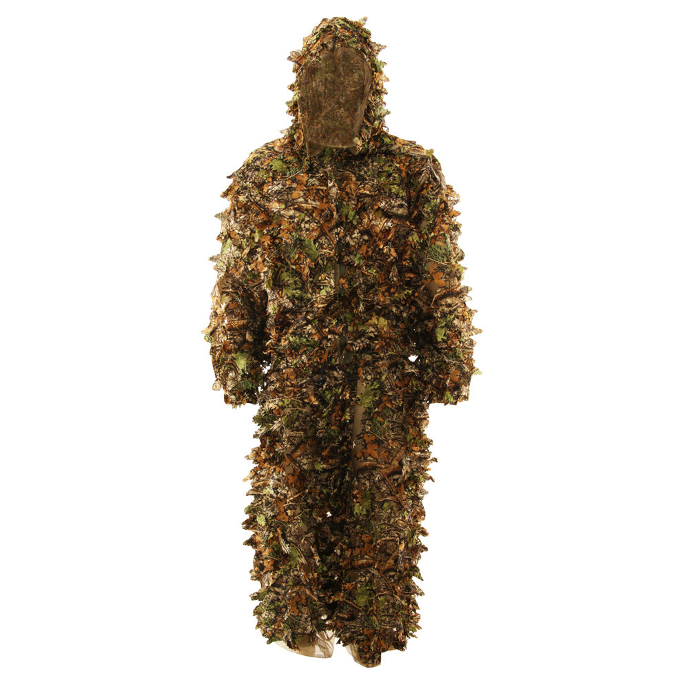 Buy Outdoor Outfitters Ghillie Suit Leaf 3D Woodland Size M-L online at ...