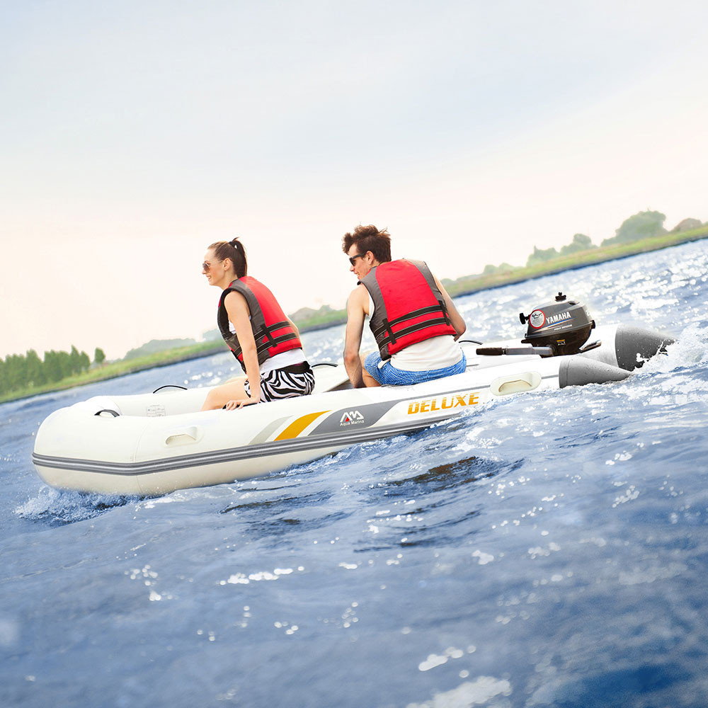 Buy Aqua Marina Deluxe Inflatable Dinghy 3m - Wooden Floor online at ...