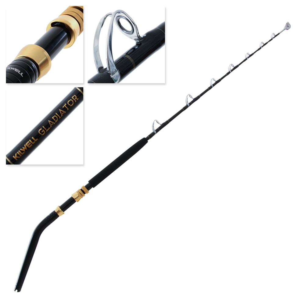 Buy Kilwell Gladiator DBB IGFA Wind-On Game Rod 6ft 2in 24-37kg online ...
