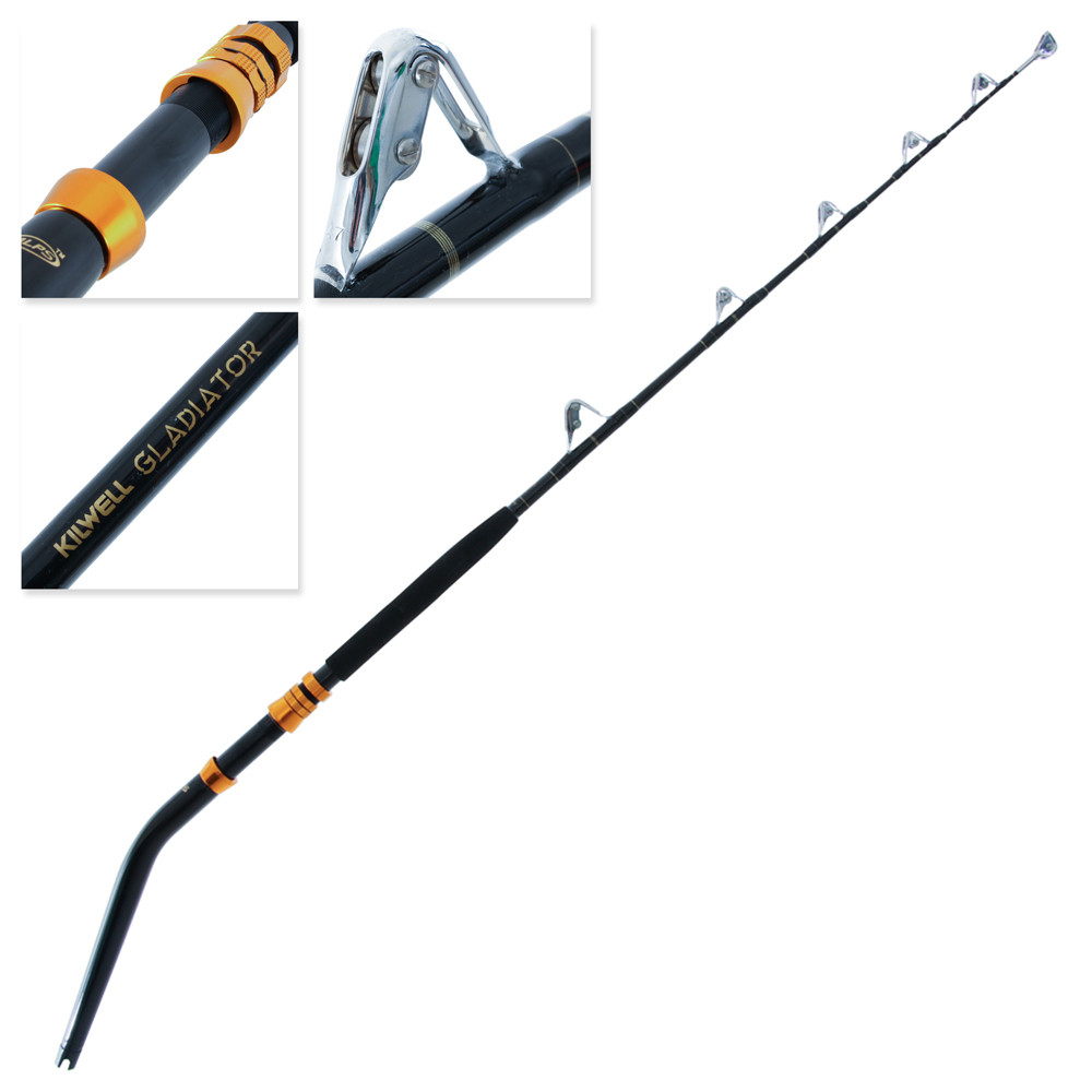 Buy Kilwell Gladiator DBB IGFA Rollered Game Rod 6ft 2in 37-60kg 2pc ...
