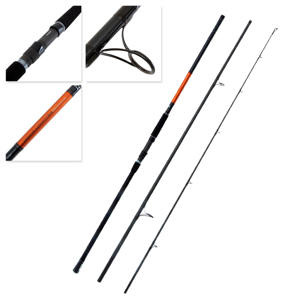 Buy Daiwa Sensor Sandstorm 1303 Spin Surfcasting Rod 13ft 10-20kg 3pc ...