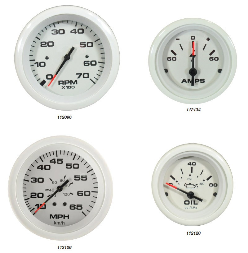 Tachometer 4000 RPM Diesel Alternator - Speedometers & Tachometers ...