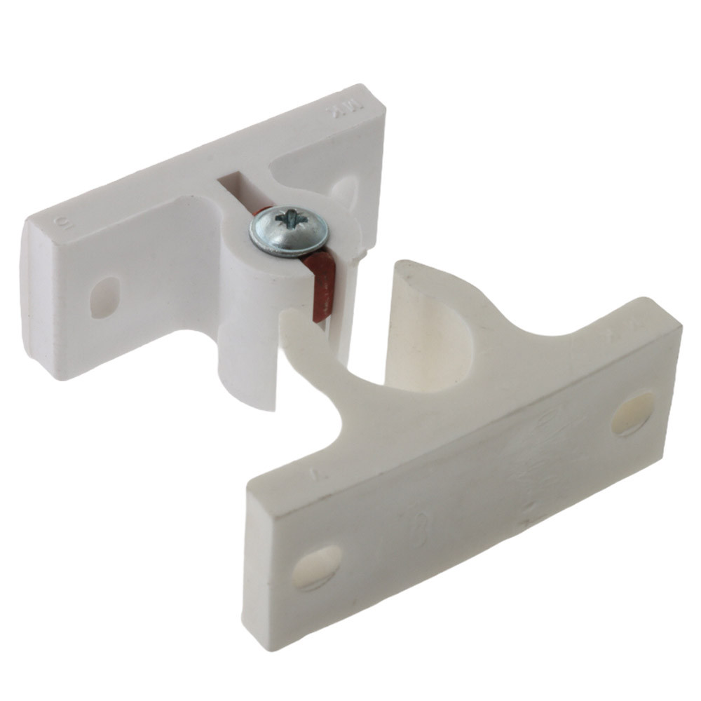 Buy Nylon Door Retainer White Square online at Marine-Deals.co.nz