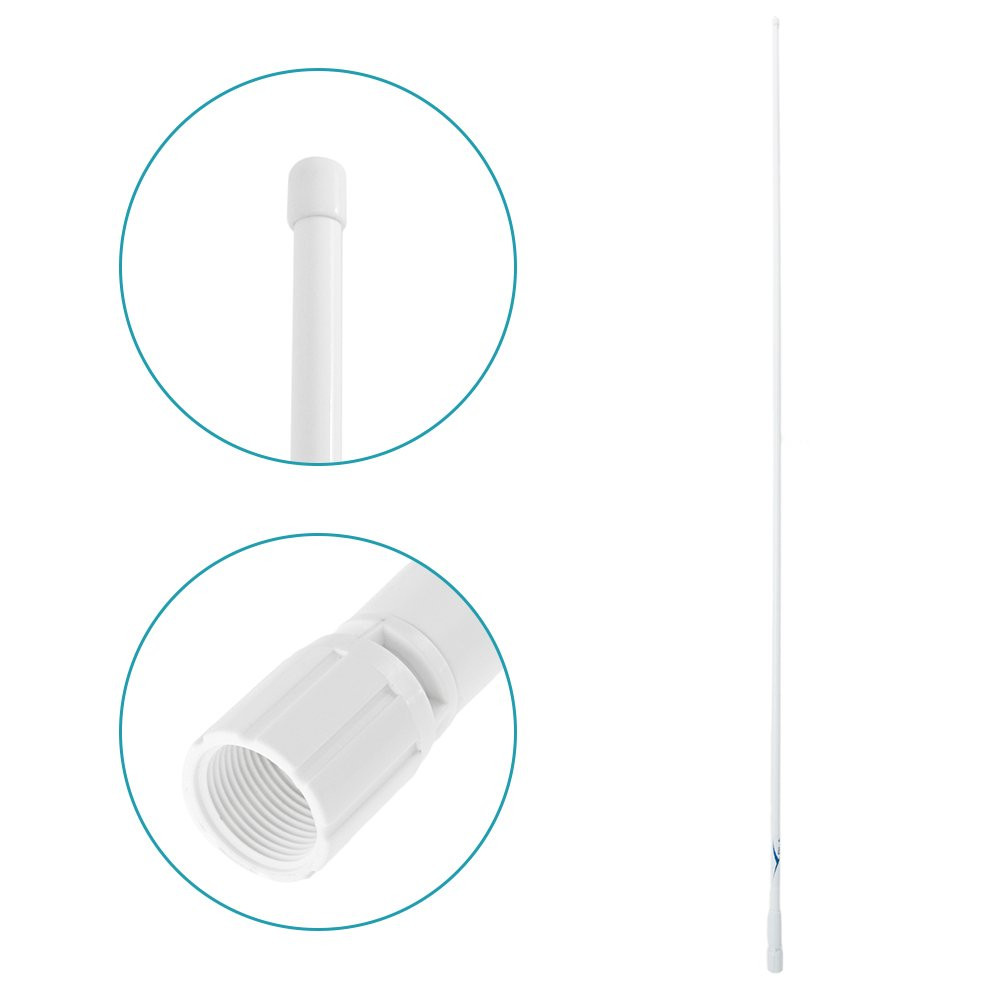 Buy BLA SeaMaster Pro UltraGlass VHF Aerial 2.5m White online at Marine ...