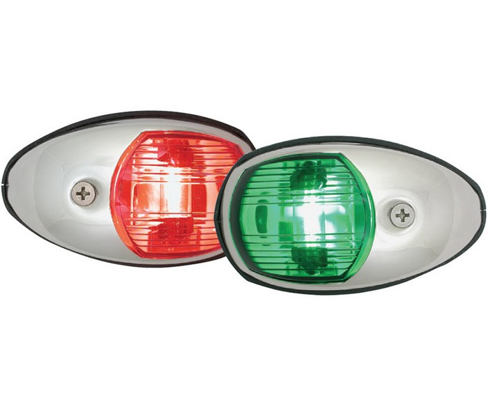 Buy BLA Side Mount Navigation Lights Pair 12v Stainless Steel online at ...