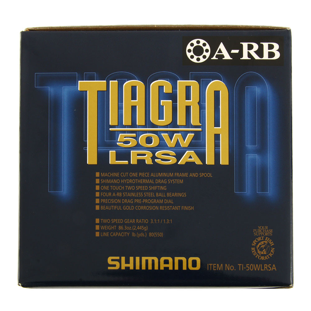 Buy Shimano Tiagra 50 WLRSA Game Reel online at Marine-Deals.co.nz