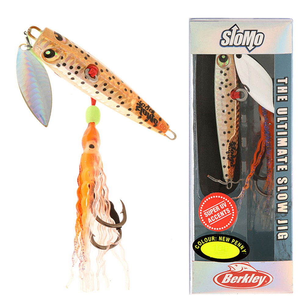 Buy Berkley Slomo Jig Slow Jig New Penny 100g online at Marine-Deals.co.nz