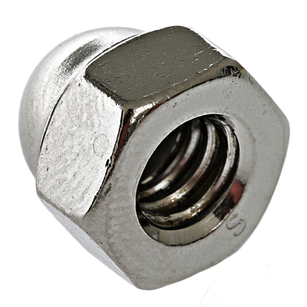 Buy Stainless Steel Dome Nut G304 UNC 3/8 Qty 1 online at Marine-Deals ...