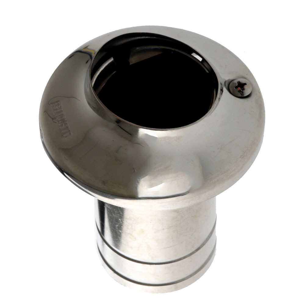 Buy VETUS Stainless Transom Exhaust Connection with Check Valve 45mm ID ...