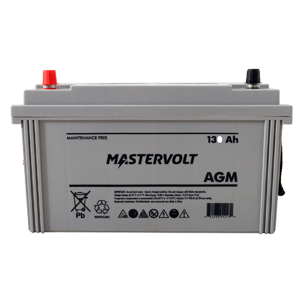 Buy Mastervolt MV 12V 130Ah AGM Battery online at Marine-Deals.co.nz