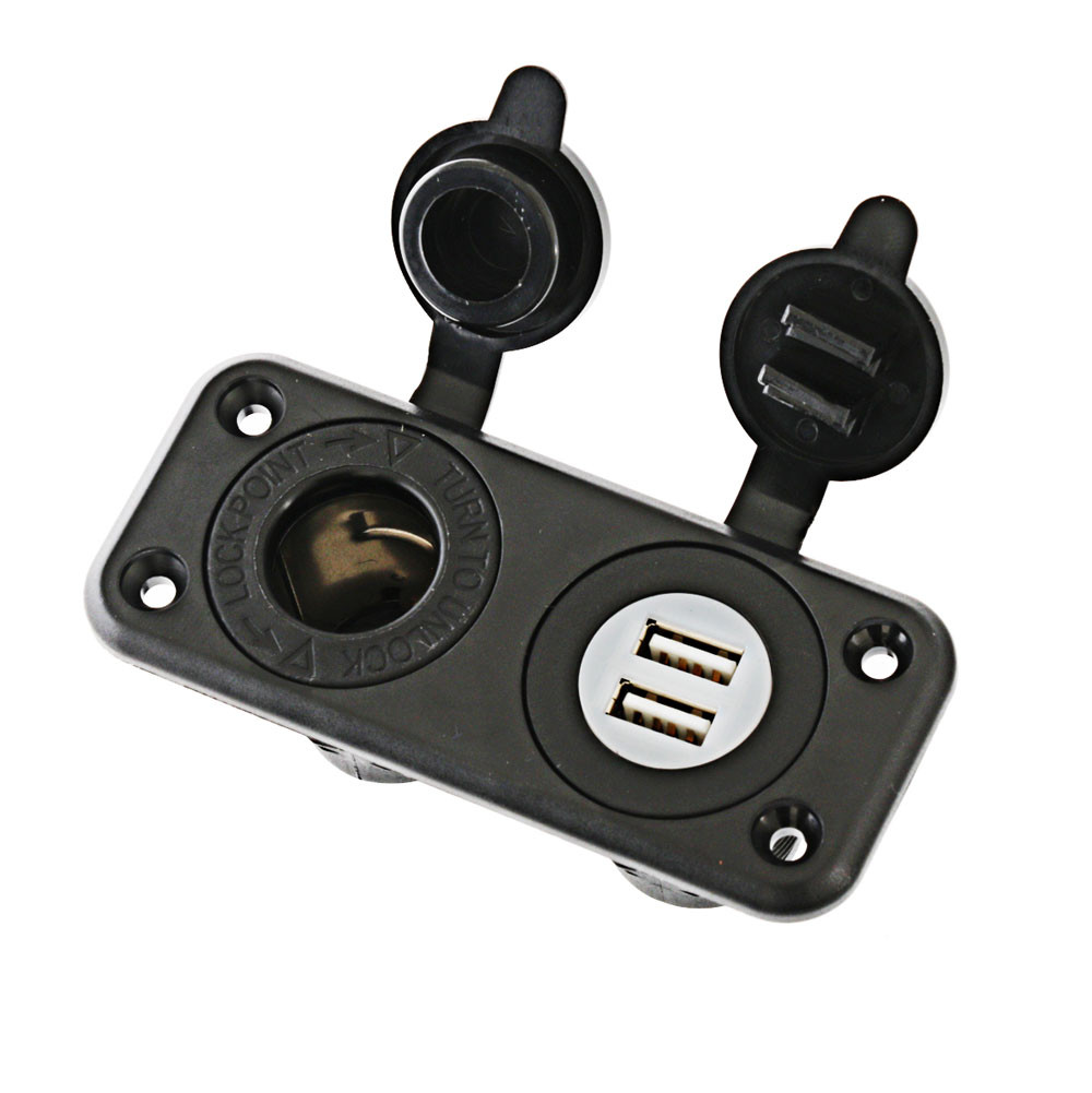 Buy Marinco Dual USB Charger and 12V Receptacle OEM online at Marine ...