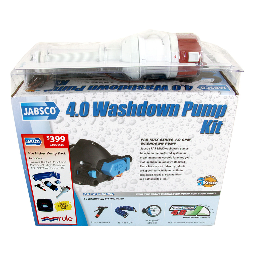 Buy Pro Fisher Washdown Livewell Pump Kit with Bag online at Marine ...