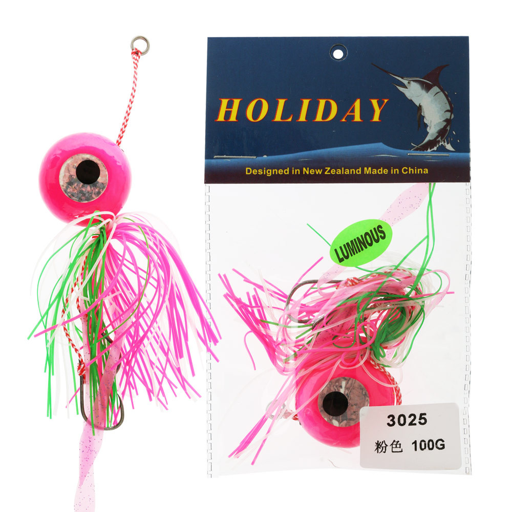 Buy Lumo Deep Slider Jig 100g Pink online at Marine-Deals.co.nz
