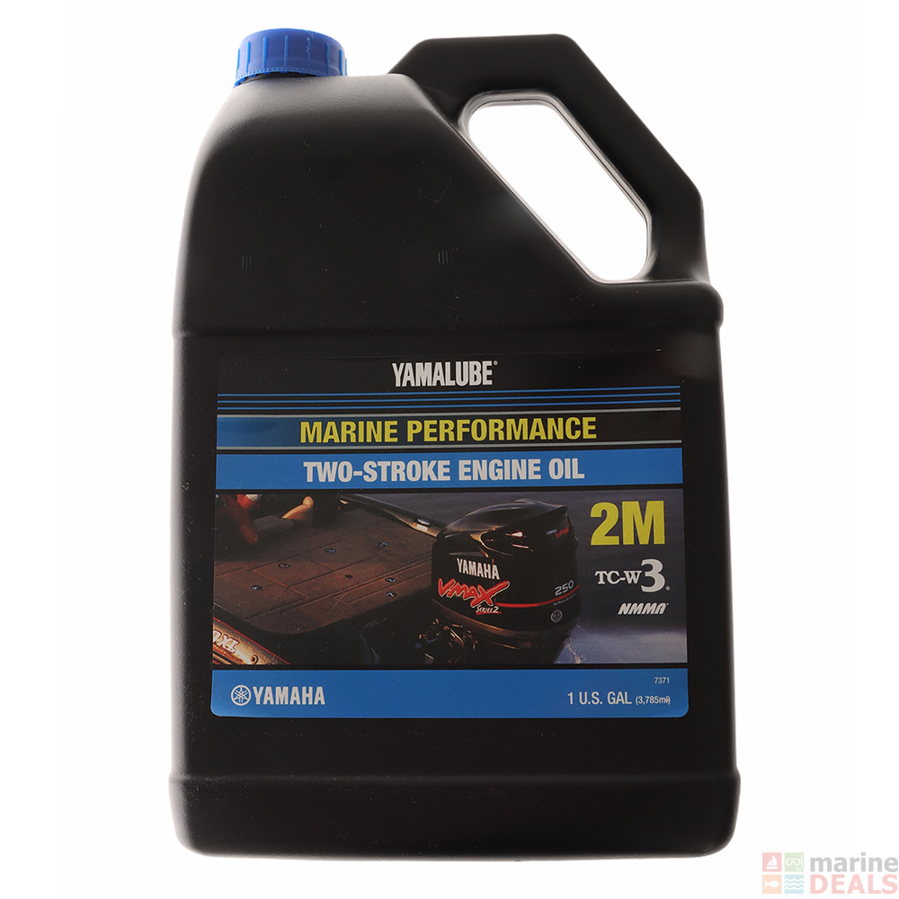 Buy Yamaha Yamalube 2M TC-W3 2-Stroke Marine Engine Oil 3.78L online at ...