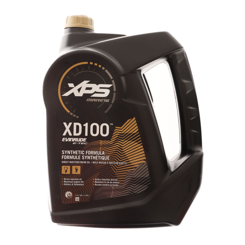 Buy XPS E-TEC XD100 Direct Injection Outboard Oil 3.78L online at ...