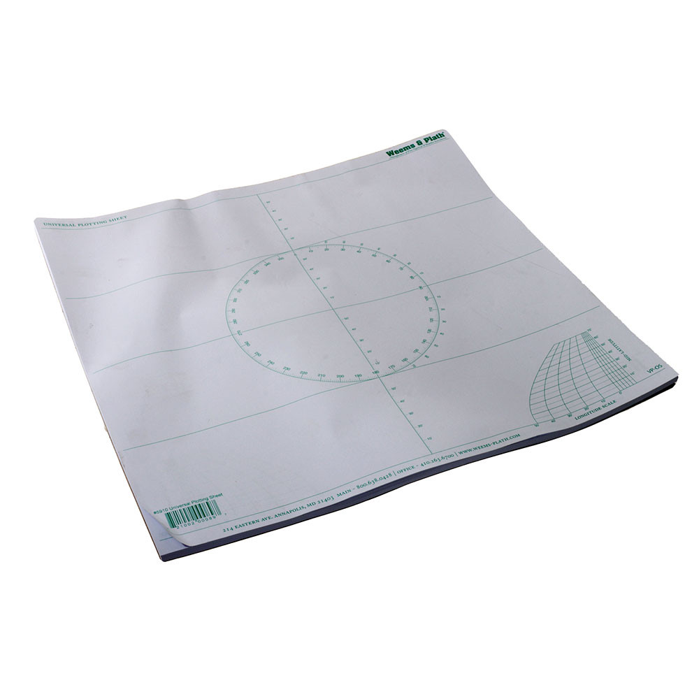 Buy Weems & Plath 50 Sheet Universal Plotting Sheet Pad online at ...