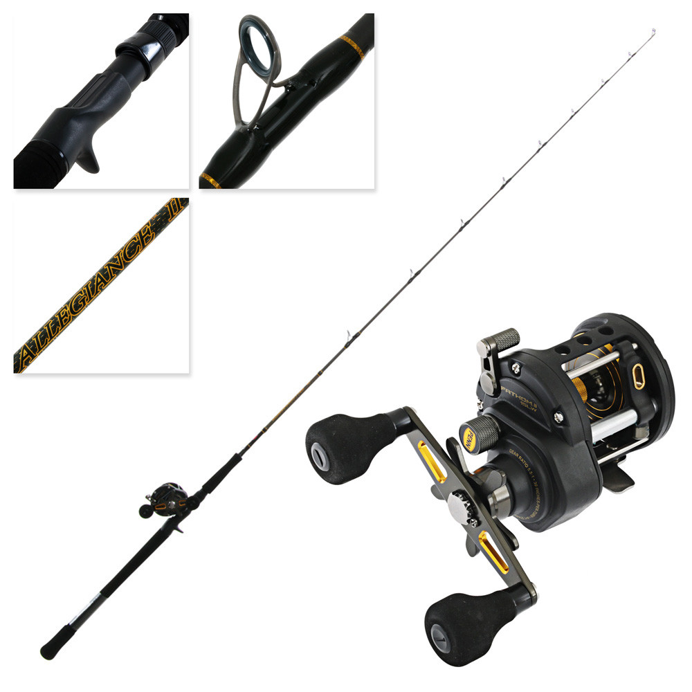 Buy PENN Fathom II 15 LW and Allegiance II Overhead Boat Combo 6'6 ...
