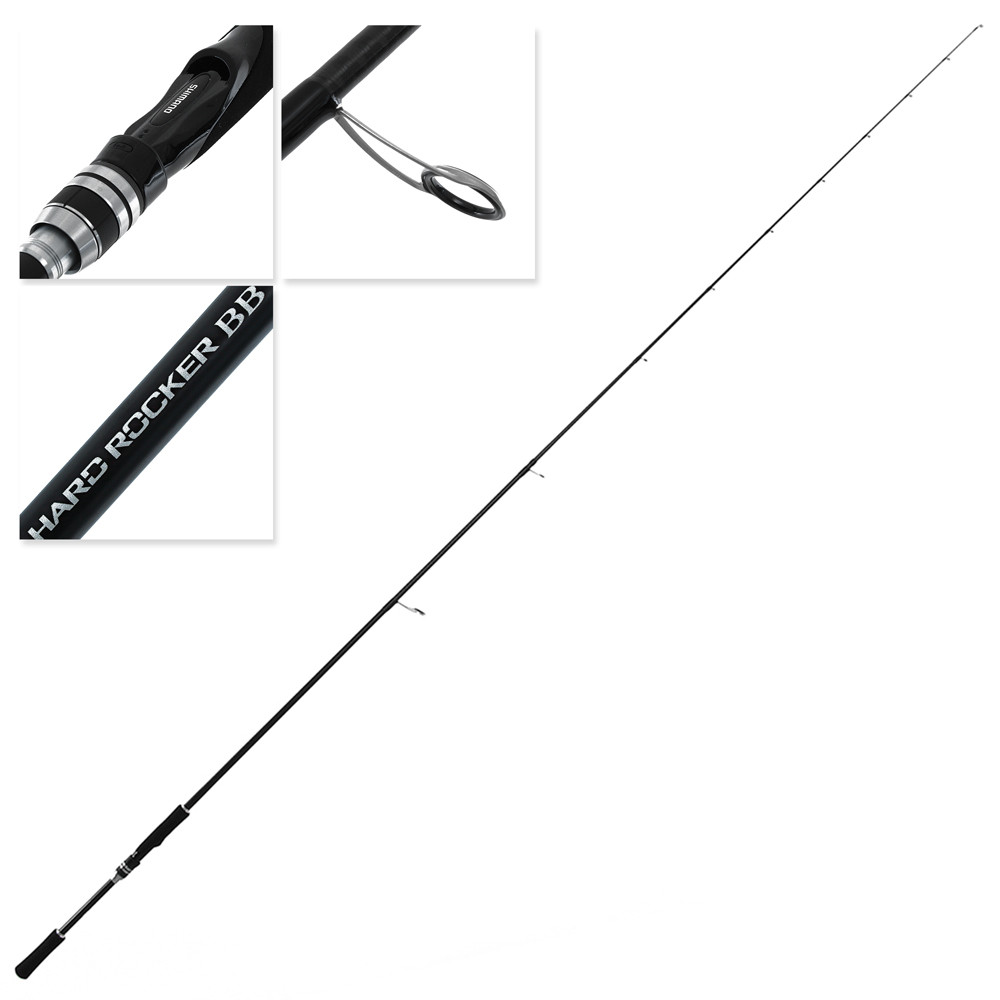 Buy Shimano Hard Rocker BB S83ML Plus Spinning Rod 8ft 3in PE1.5 5-24g 2pc online at Marine ...