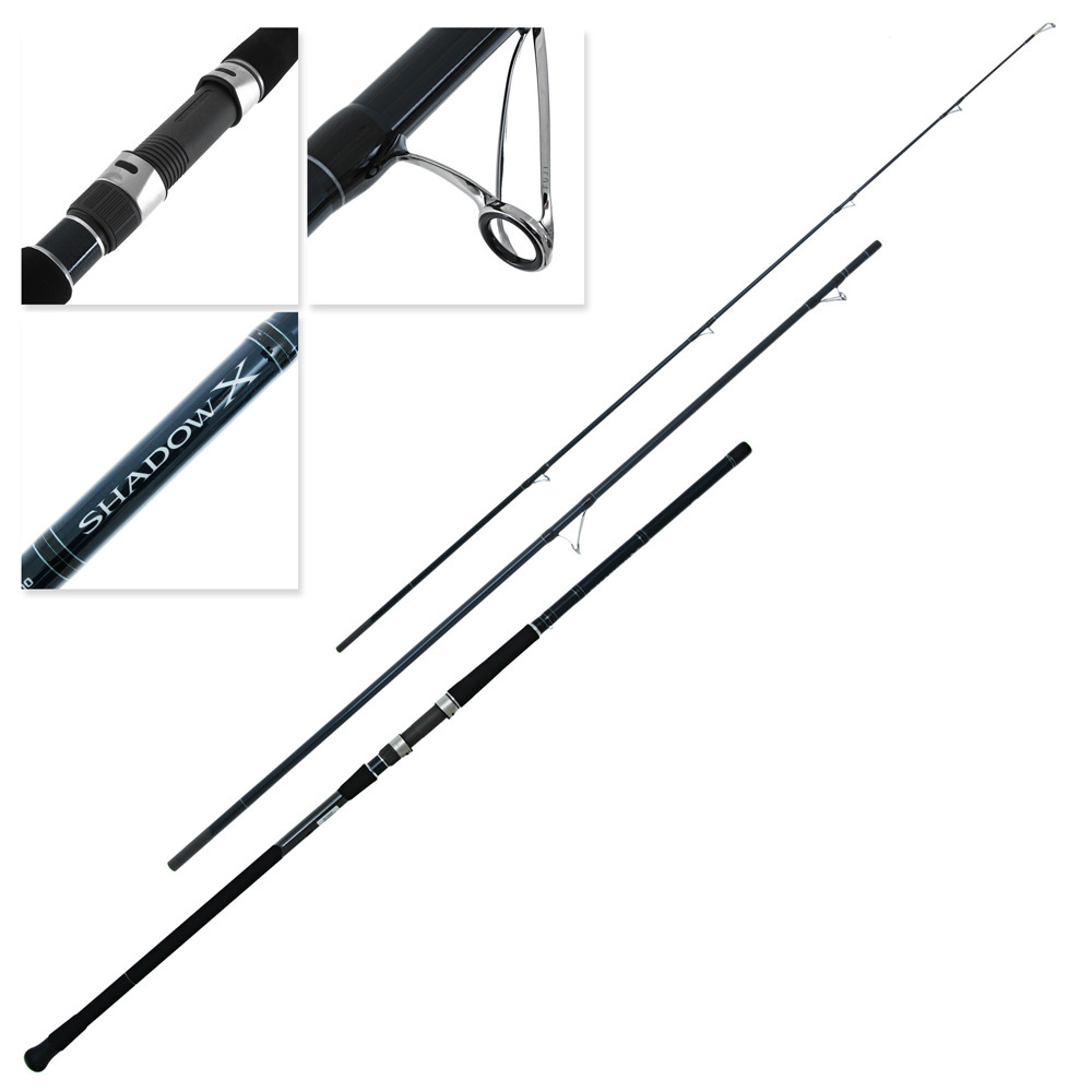 Buy Shimano Shadow X Surfcasting Rod 13ft 6in 10-15kg 3pc online at ...