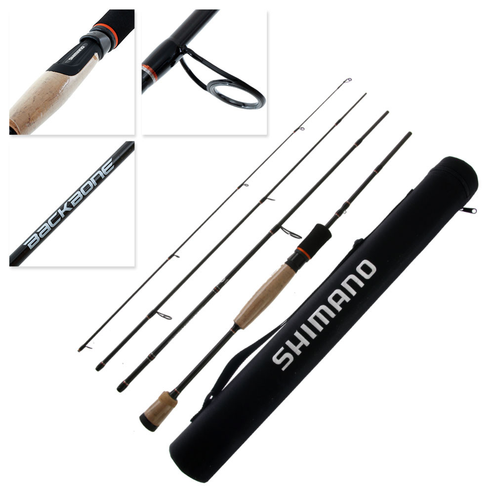 Buy Shimano Backbone Trout Spinning Rod 7ft 2-5kg 4pc online at Marine ...