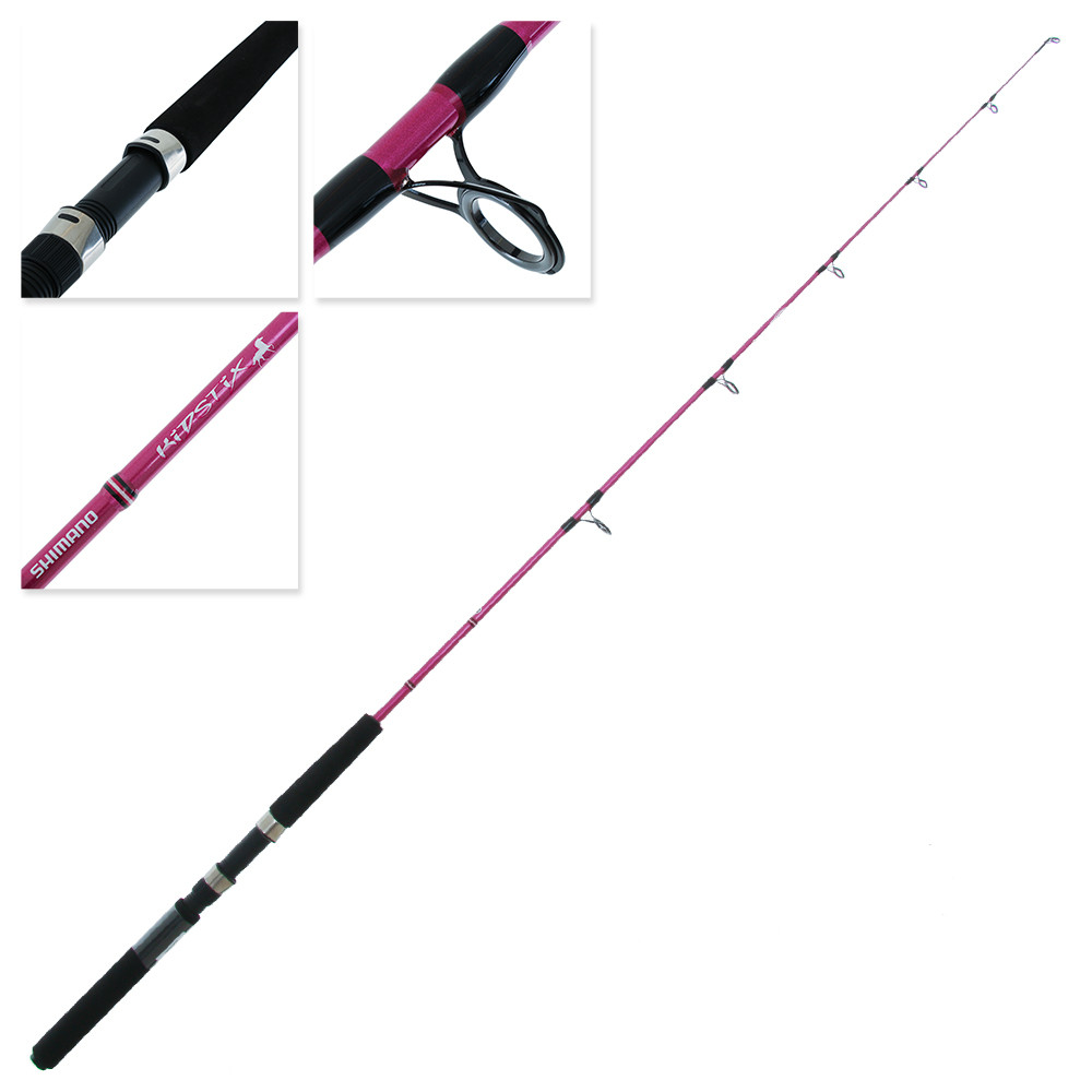 Buy Shimano Kidstix Spinning Rod 5ft 5in 4-6kg 1pc Pink online at ...