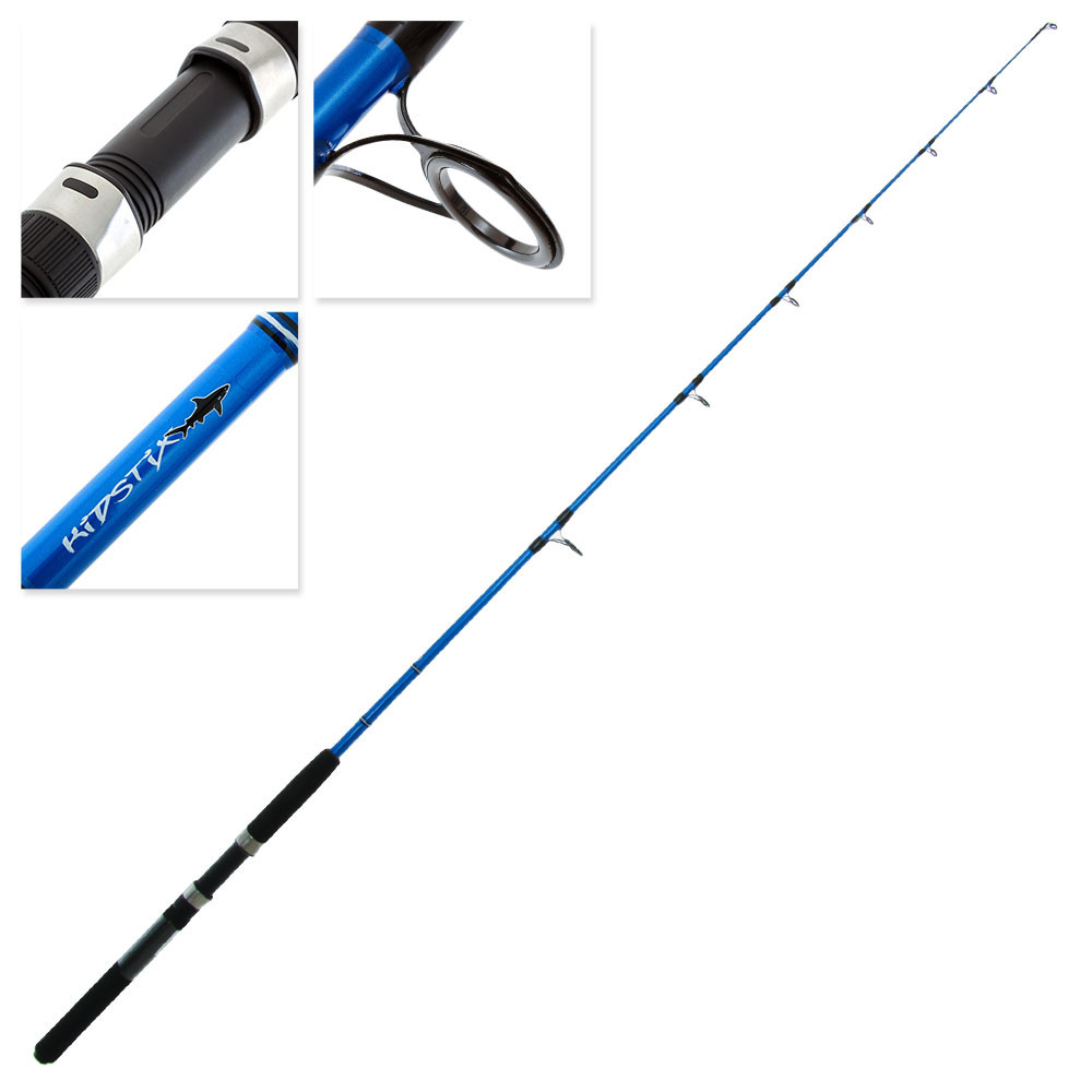 Buy Shimano Kidstix Blue Spinning Rod 6ft 8-12kg 1pc online at Marine ...
