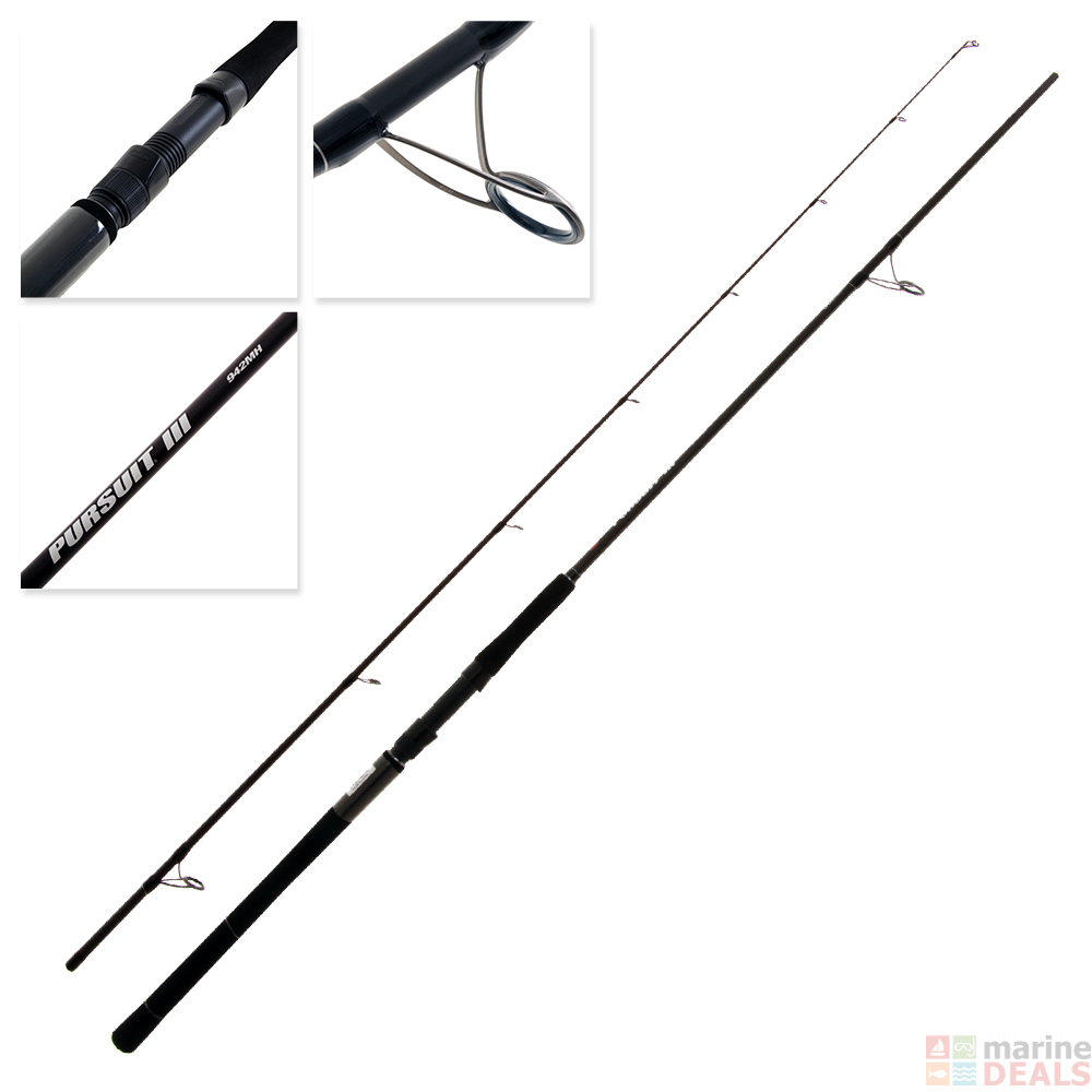 Buy PENN Pursuit 942MH Spinning Rock Landbased Rod 9ft 4in 8 15kg 2pc