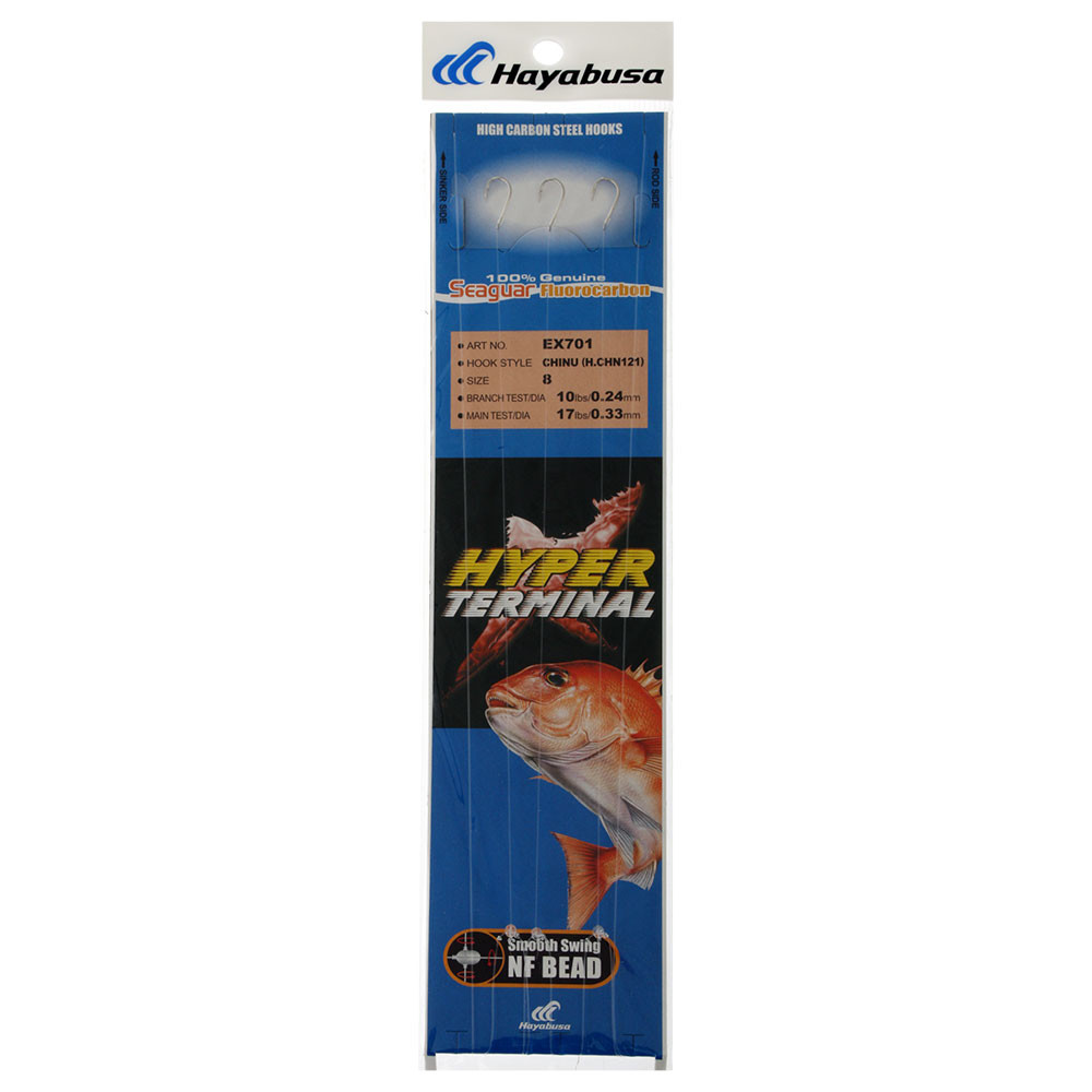 Hayabusa Hyper Terminal EX701 Sabiki Rig Size 8 - Sabiki Rigs - Live ...