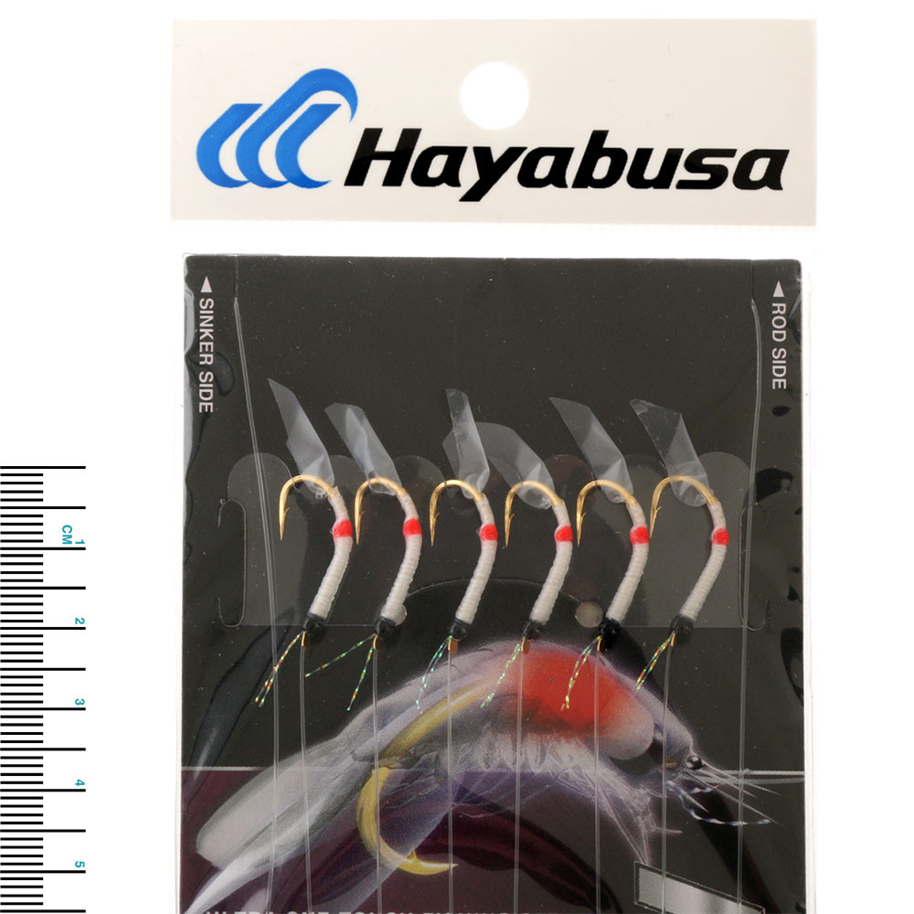 Buy Hayabusa UV White Shrimp Sabiki Rig Size 14 online at Marine-Deals ...