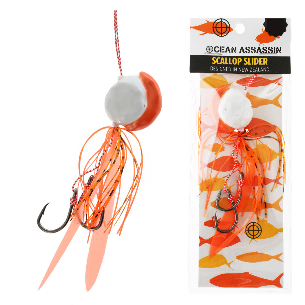Buy Ocean Assassin Scallop Slider Rig online at Marine-Deals.co.nz