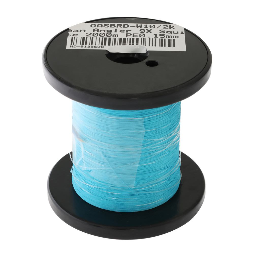 Buy Ocean Angler 9Line Double Vision Braid Blue/White 2000m 10lb 0.15mm ...