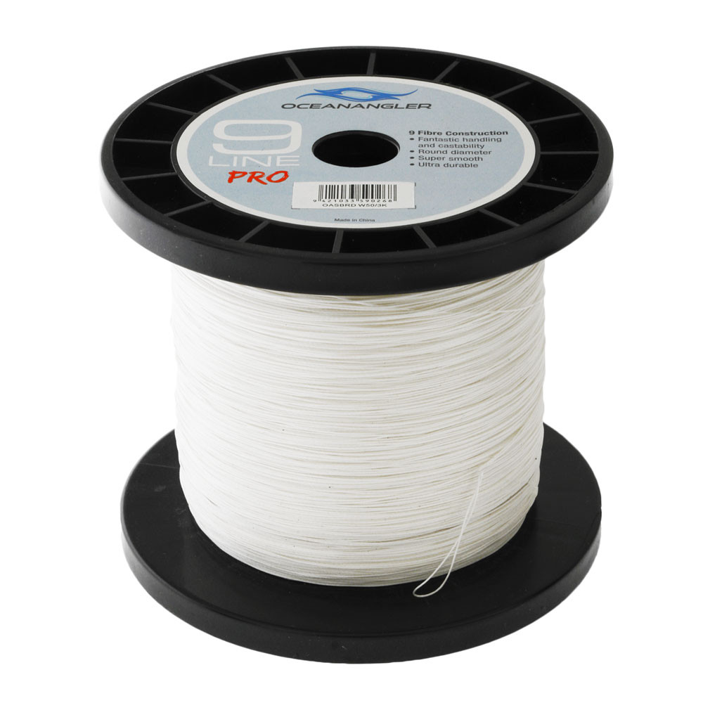 Buy Ocean Angler 9Line Double Vision Braid White 3000m 80lb 0.48mm ...