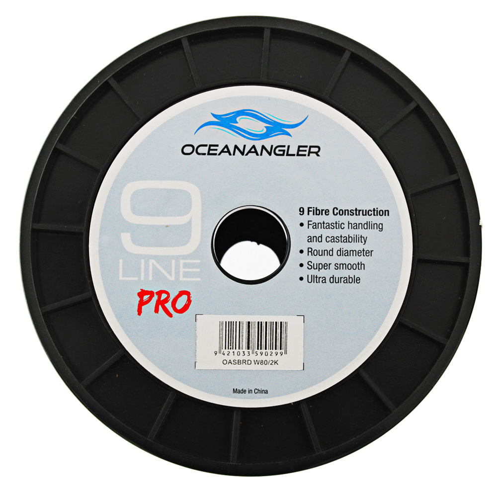 Buy Ocean Angler 9Line Double Vision Braid White 3000m online at Marine ...