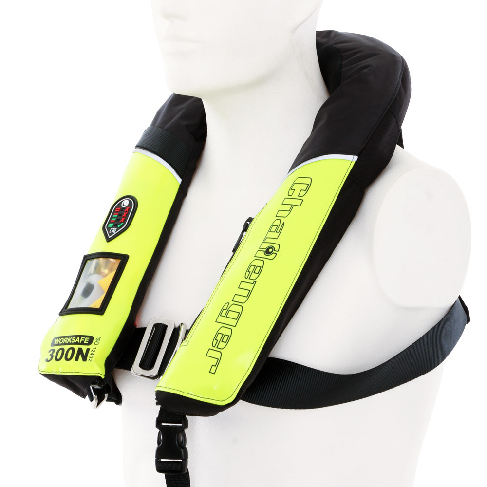 Buy Hutchwilco Worksafe Pro 300N Automatic Inflatable Life Jacket ...